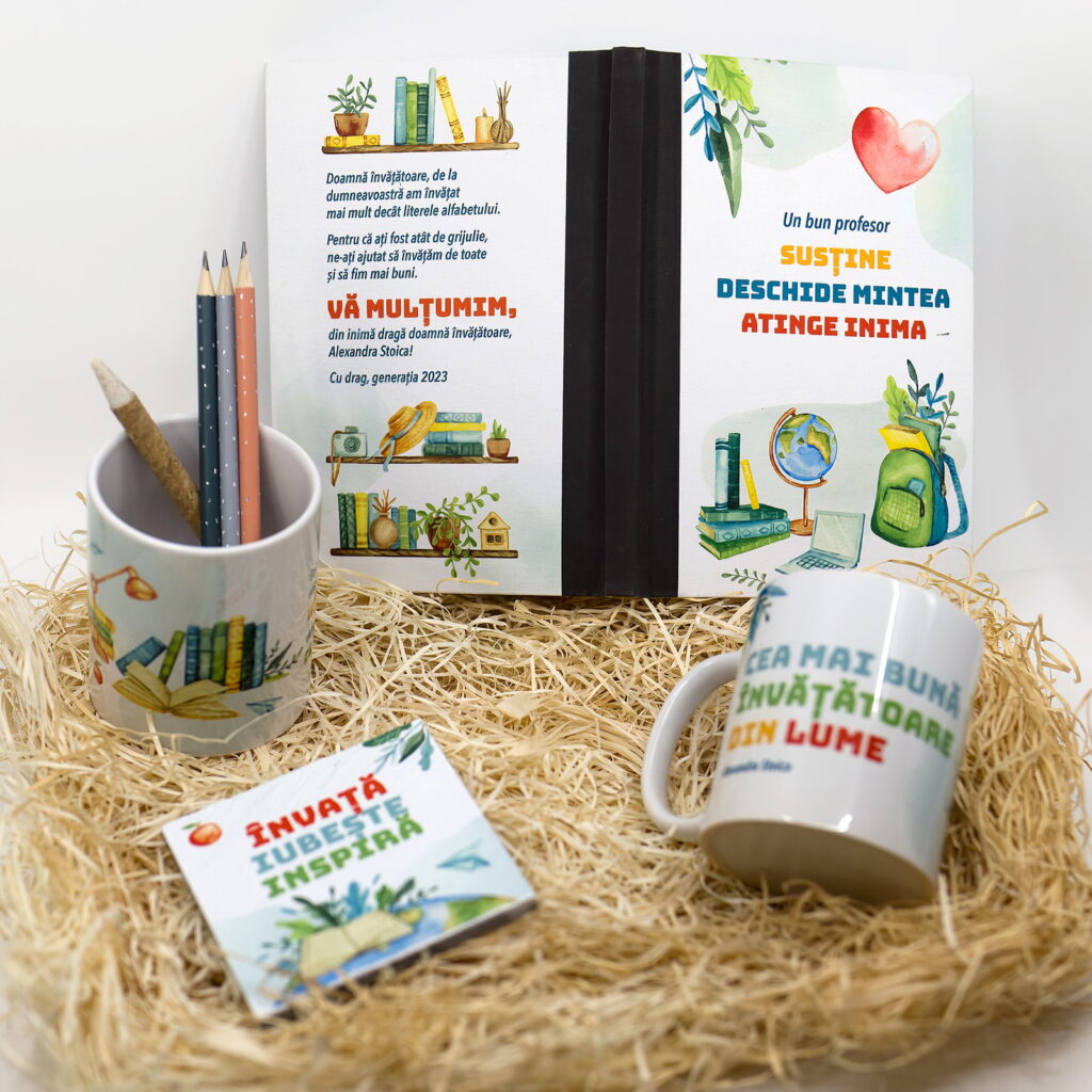 Set cadou personalizat pentru Educatoare - Cataleya Gift