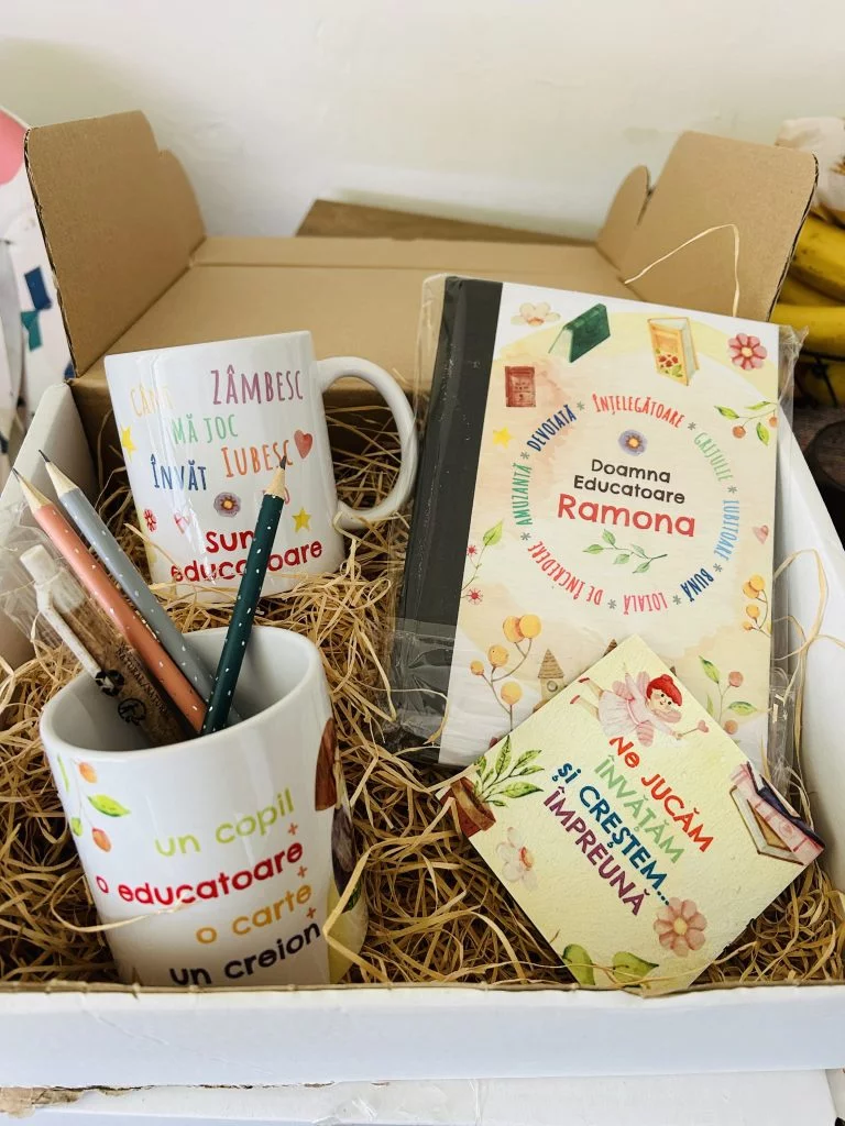 Set cadou personalizat pentru Educatoare - Cataleya Gift